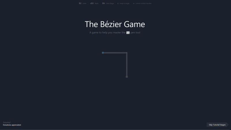 Bezier Game - 在线工具 - 设计导航 - 霂明导航